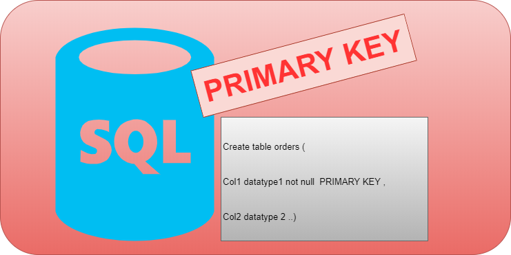 Sql Primary Key Constraint Sql Bi Tutorials