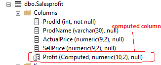 Sql Server Computed Columns Sql Bi Tutorials