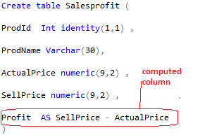 Sql Server Computed Columns Sql Bi Tutorials