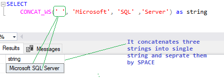Sql Server Concat Ws Function Sql Bi Tutorials