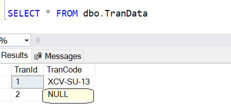 Sql Not Null Constraint Sql Bi Tutorials